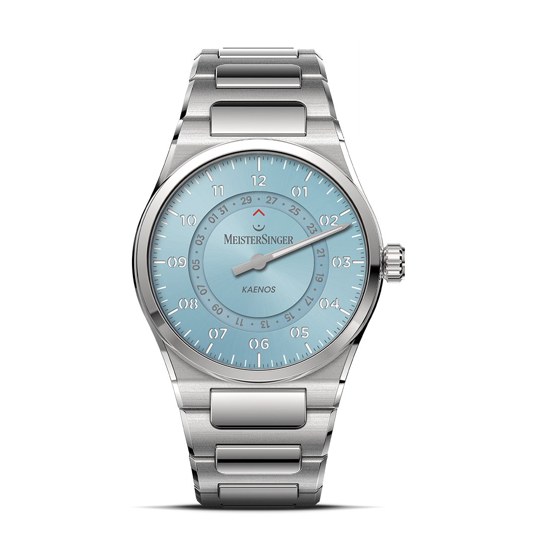 MeisterSinger Kaenos KSOD914｜iFデザイン賞を受賞したオープンデイト腕時計